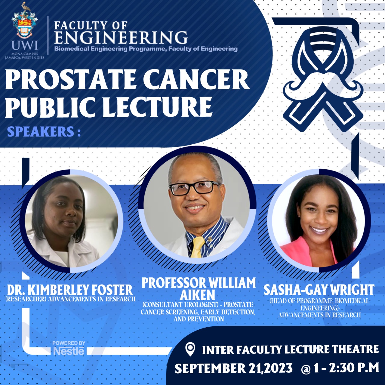 Prostate Cancer Public Lecture | The University of the West Indies, Mona, Jamaica